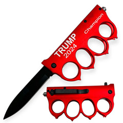 RED Spring Assisted Trench Knife TM 2024 – Panther Wholesale