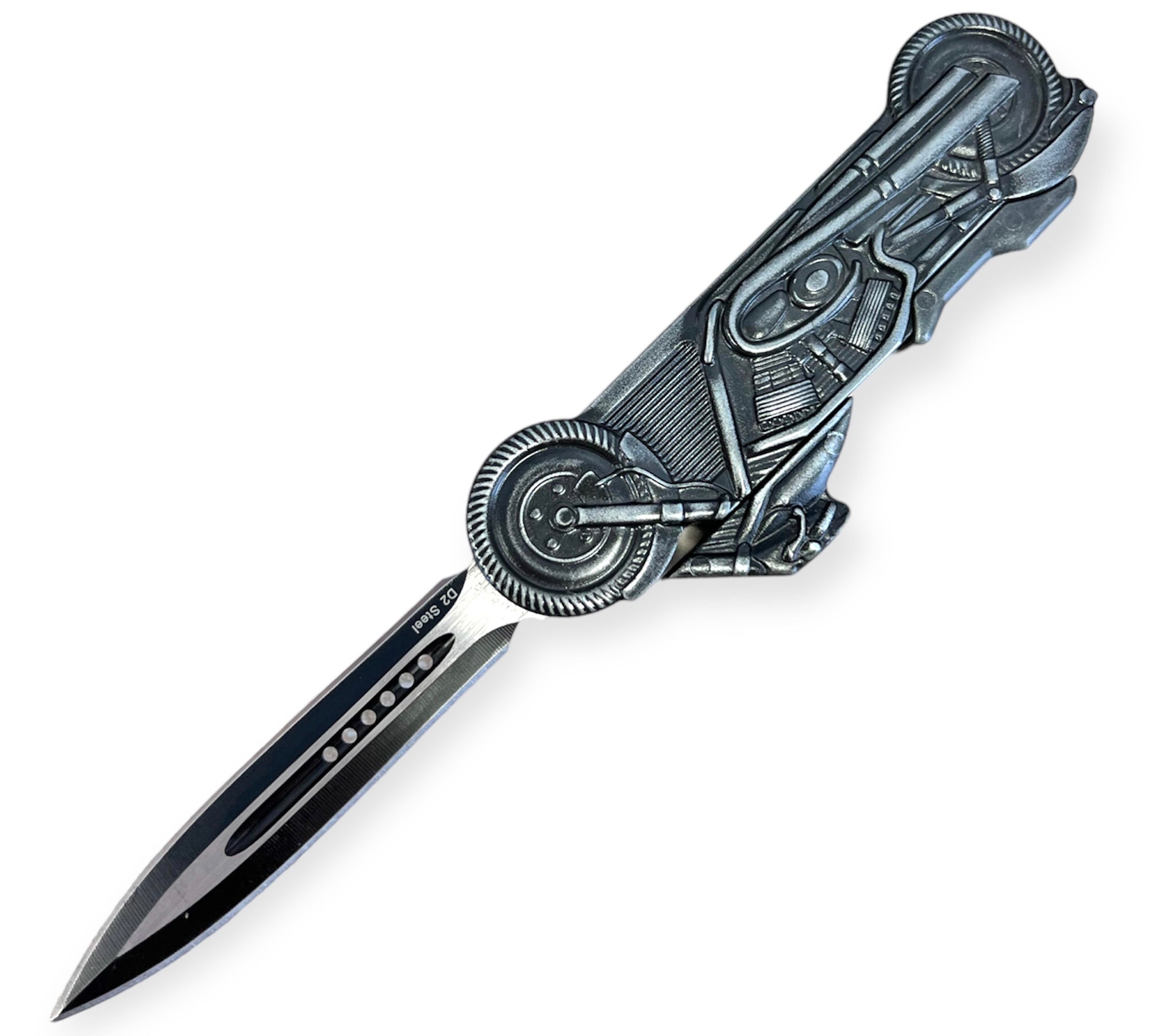 Motorcycle Knife BLACK – Panther Wholesale