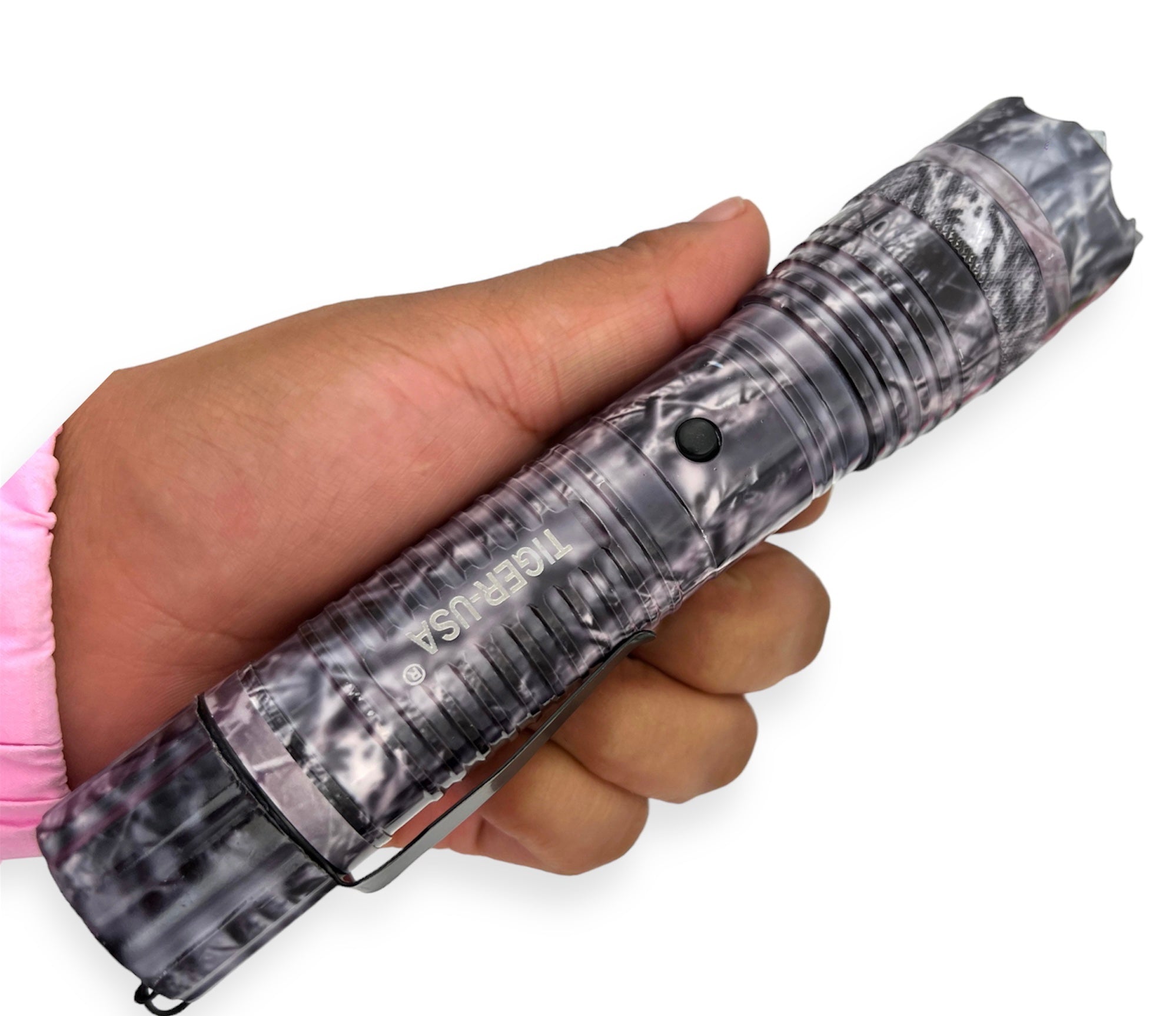 Tiger-USA Xtreme® 100 Mill V Stun Gun Flashlight (CAMO GREY ) – Panther ...