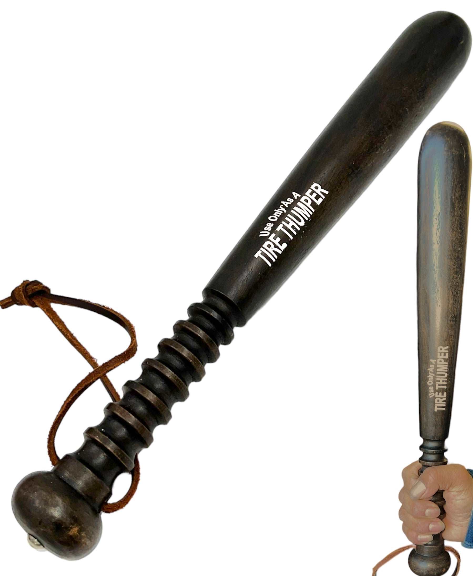 Solid Wood Billy Club Black TYRE THUMPER – Panther Wholesale