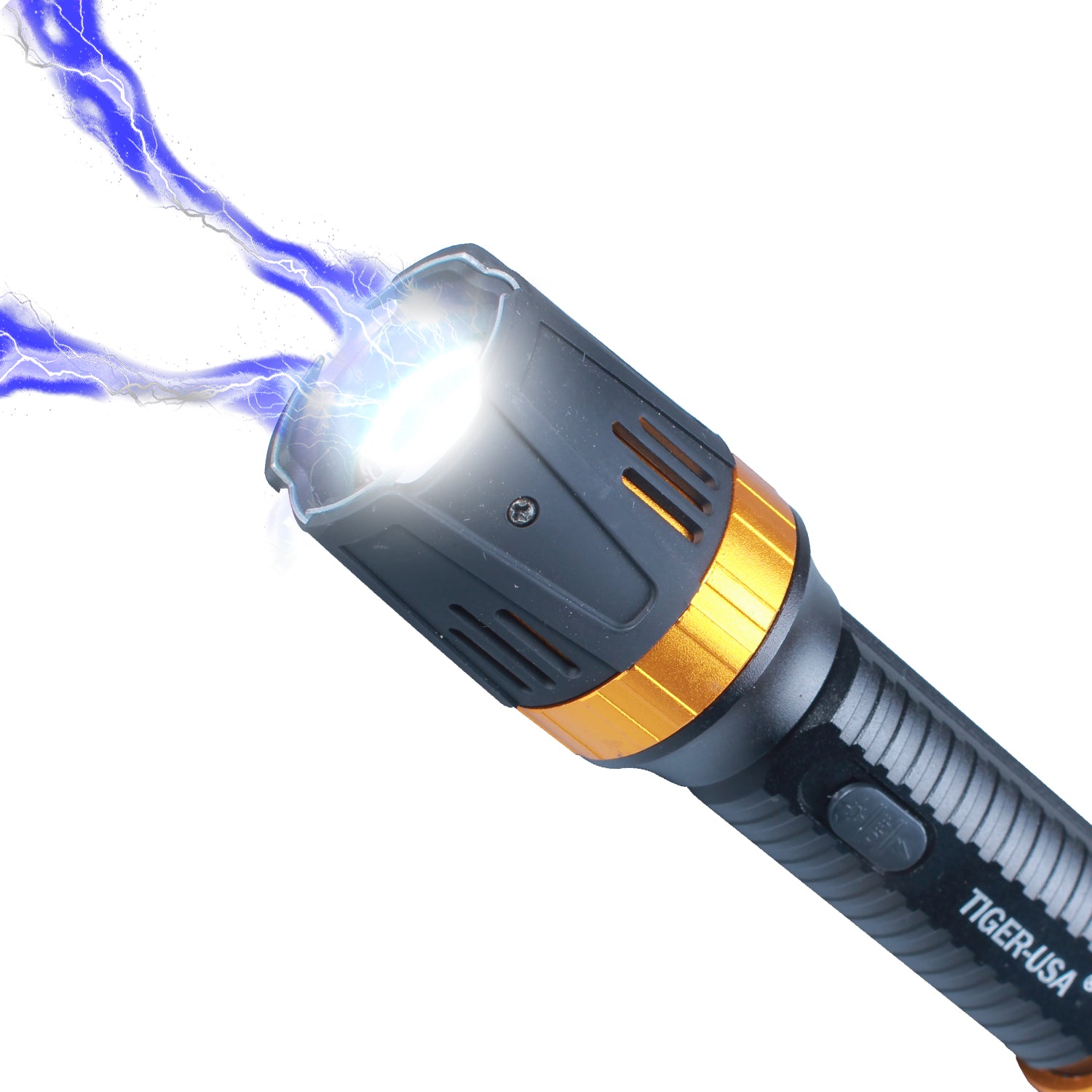 90 Mill Volt Tiger USA Xtreme® Flashlight Stun Gun – Panther Wholesale