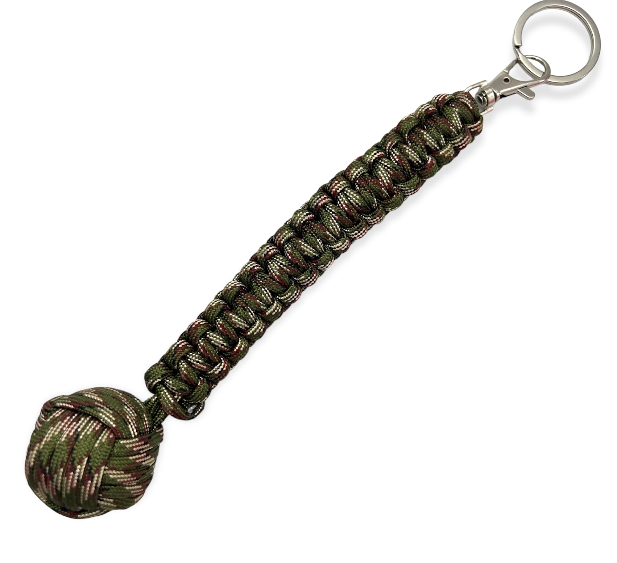 Small Monkey Fist Public Safety Keychain - Camo X12 – Panther Wholesale