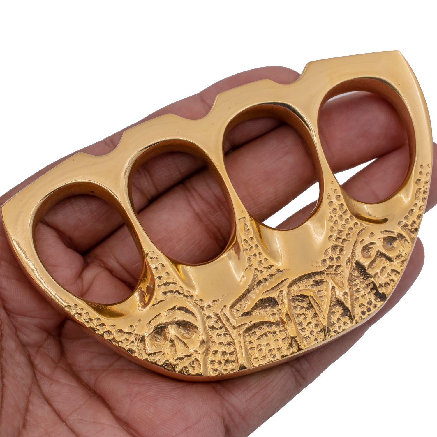 Real Ammo-Grade Brass Knuckles (FTW Skull 2) – Panther Wholesale