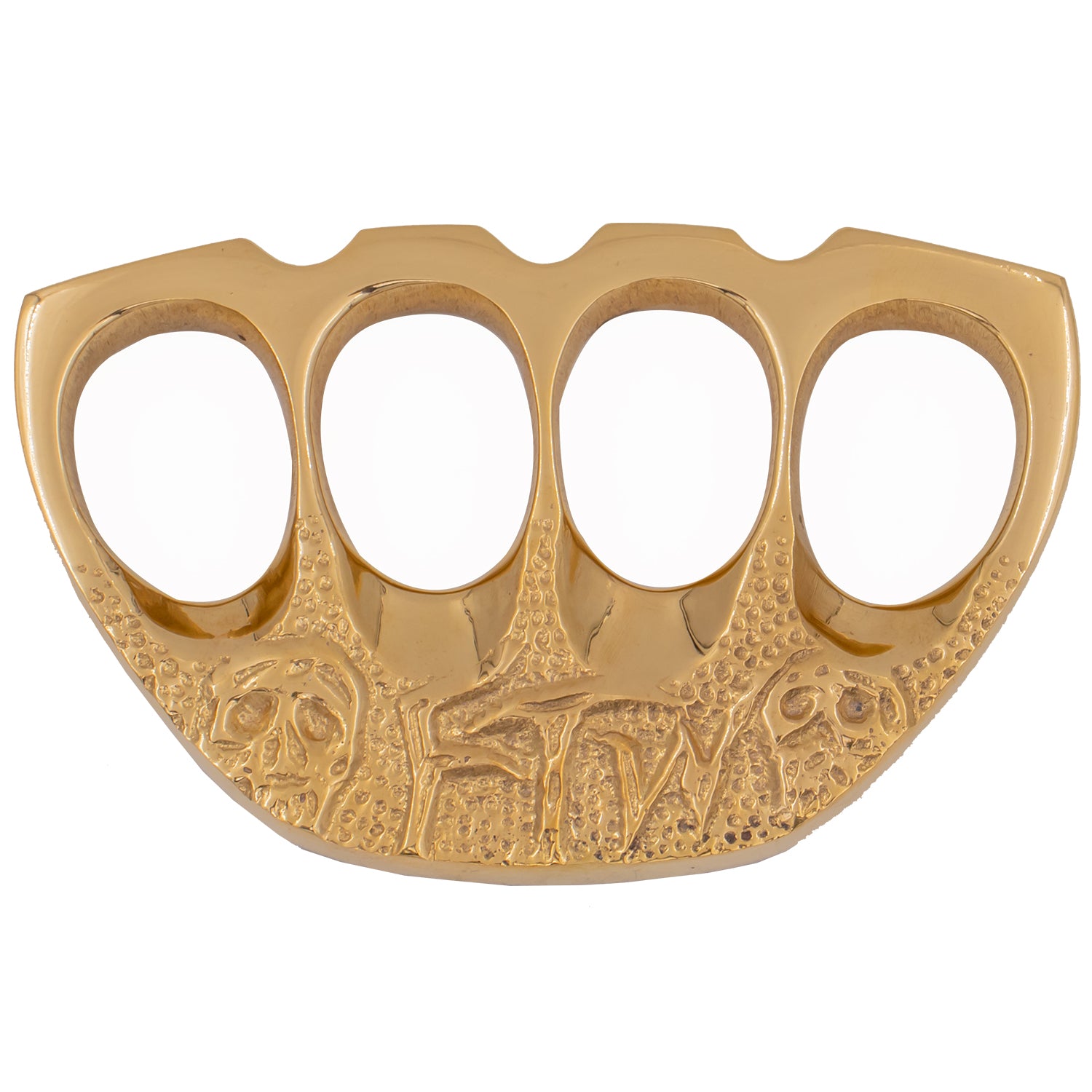 Real Ammo-Grade Brass Knuckles (FTW Skull 2) – Panther Wholesale