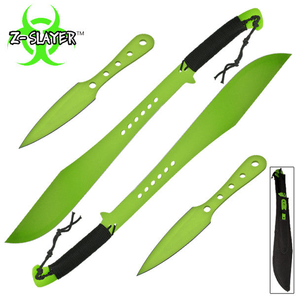 Z-Slayer Dual Sword Throwing Knife (4-PC Set) – Panther Z-Slayer Dual Sword Throwing Knife (4-PC Set) – Panther