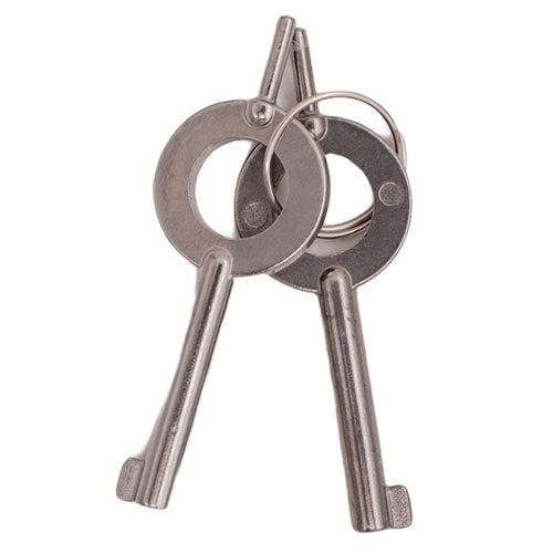 Hinged Solid Steel Handcuffs - Pink – Panther Wholesale