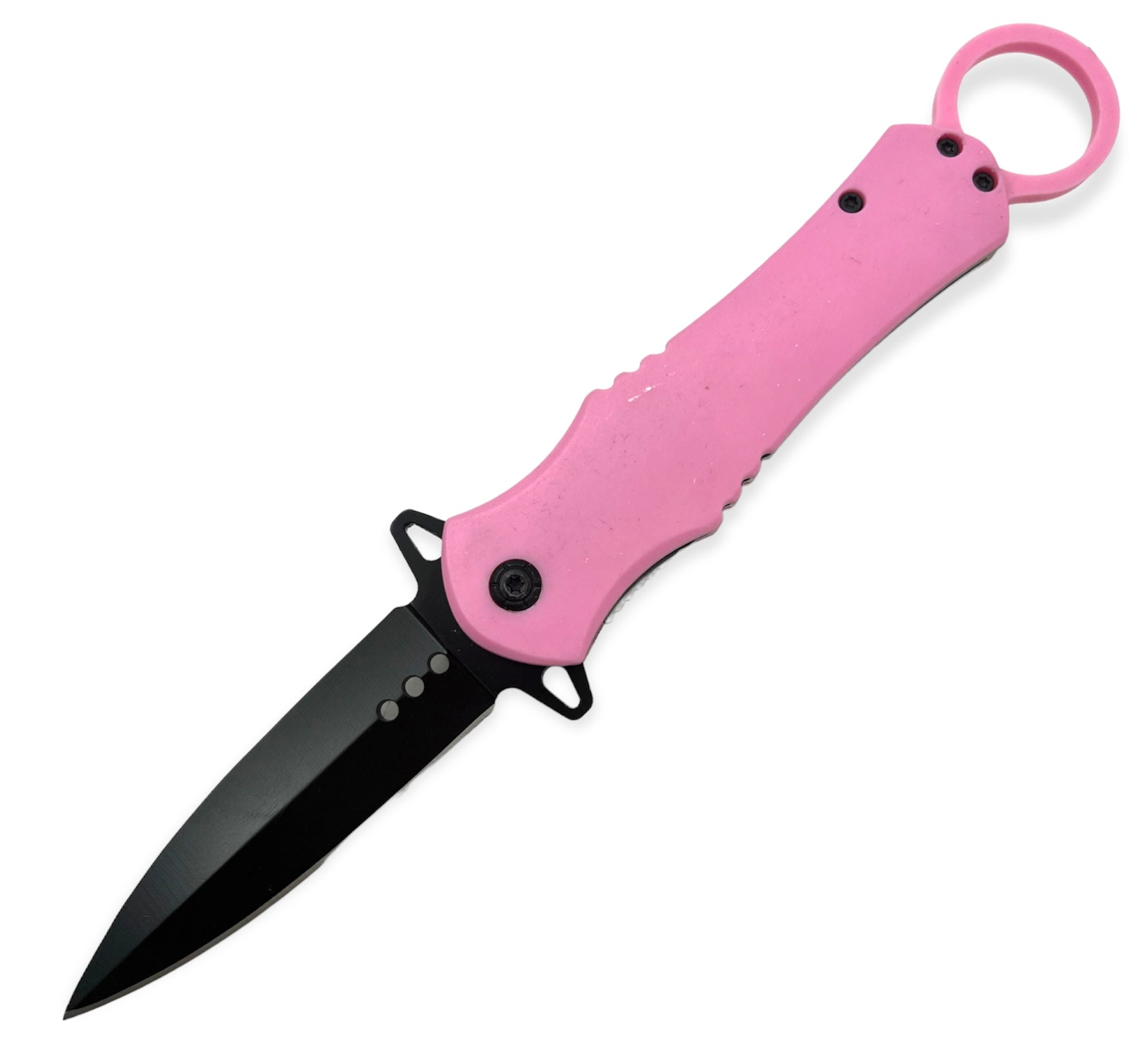 Pink Folding Knife W.Clip – Panther Wholesale