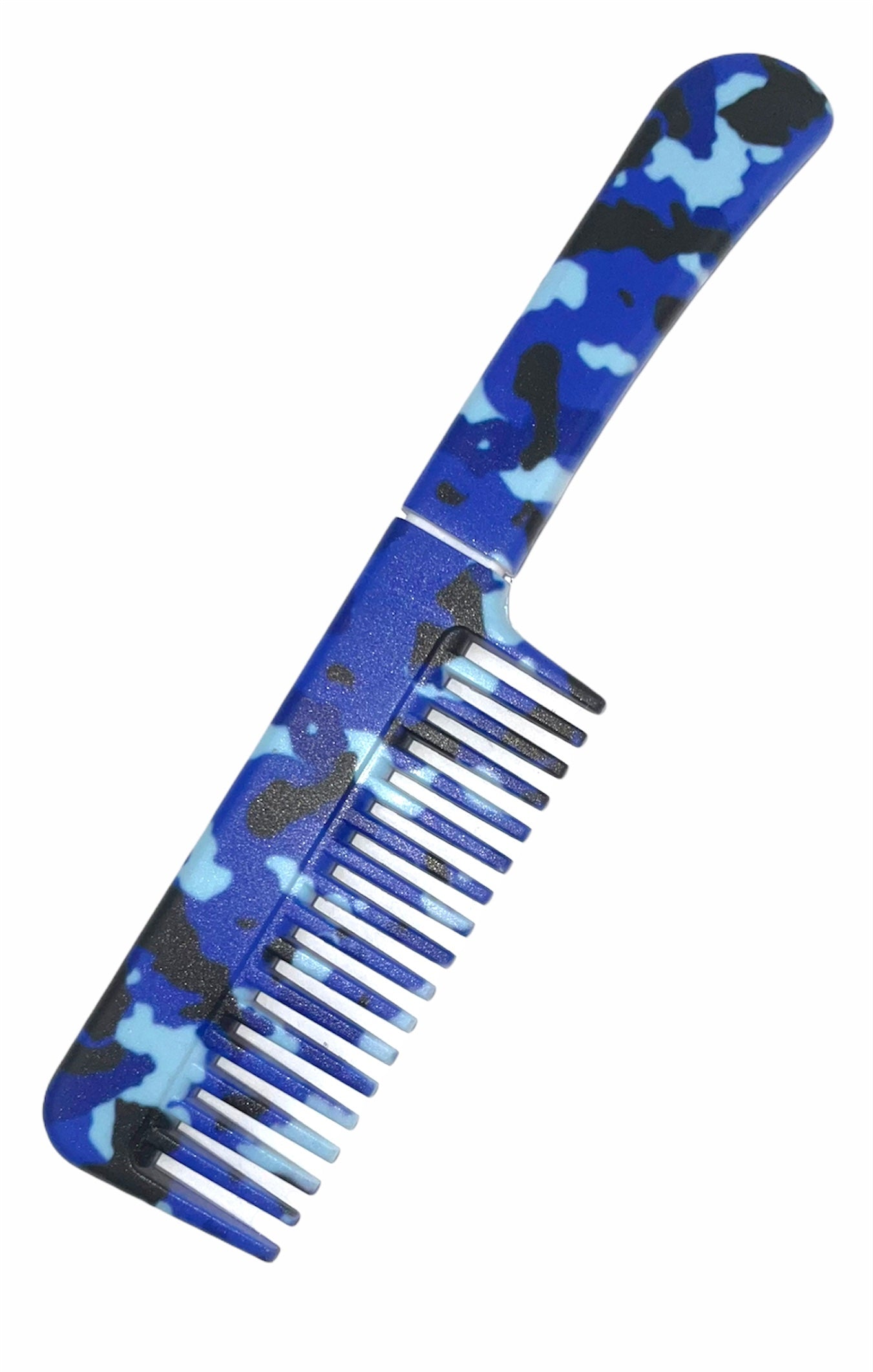Comb Knife Camo BLUE – Panther Wholesale