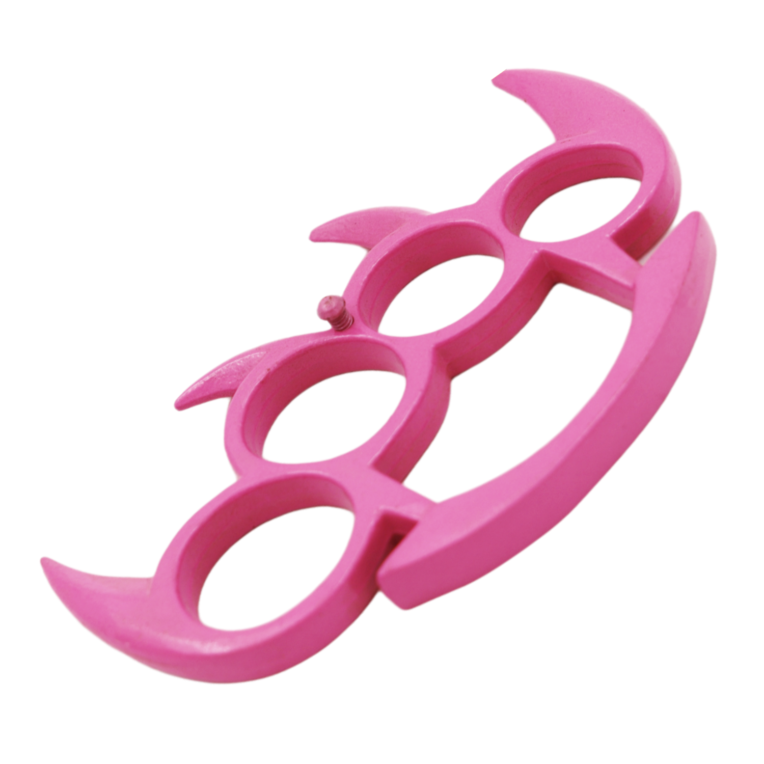 Claw Brass Knuckle Solid Steel - Pink – Panther Wholesale